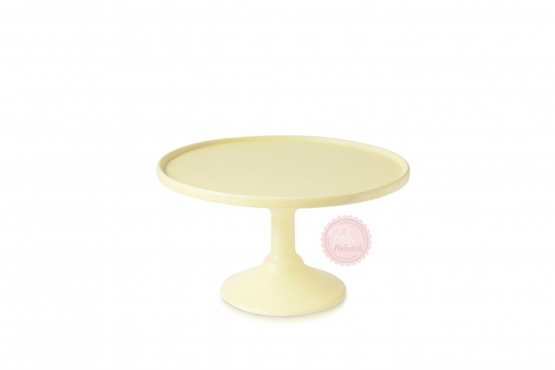 Yellow Cake Stand Medium - The Pretty Table