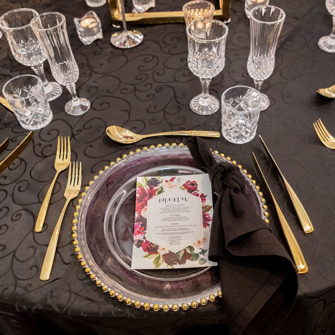 Vintage Glassware Hire - The Pretty Table - Glassware Hire