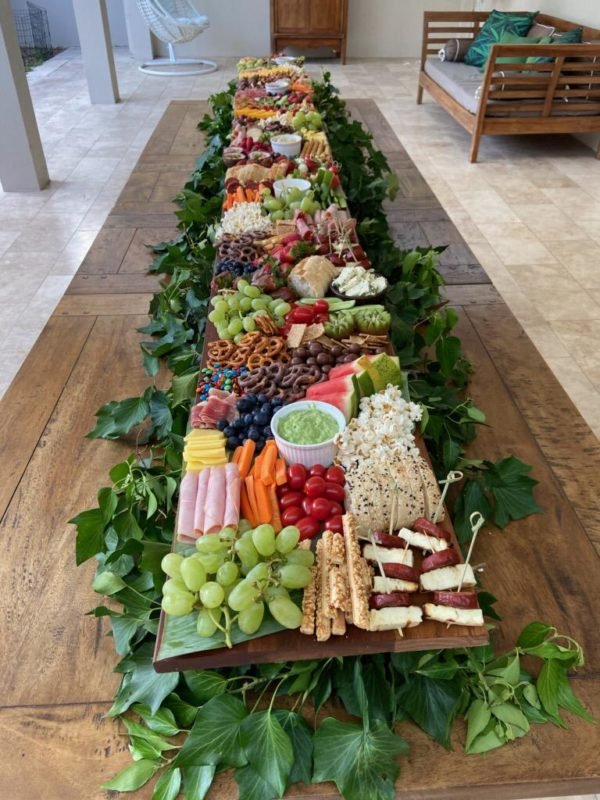 Wooden Grazing Board Hire - The Pretty Table - Event Hire