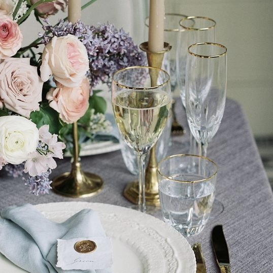 Glassware Hire - The Pretty Table - Sydney Tableware Hire