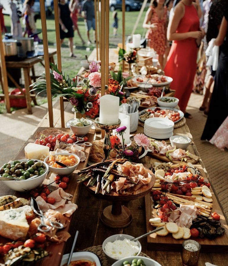 Wooden Grazing Board Hire - The Pretty Table - Event Hire