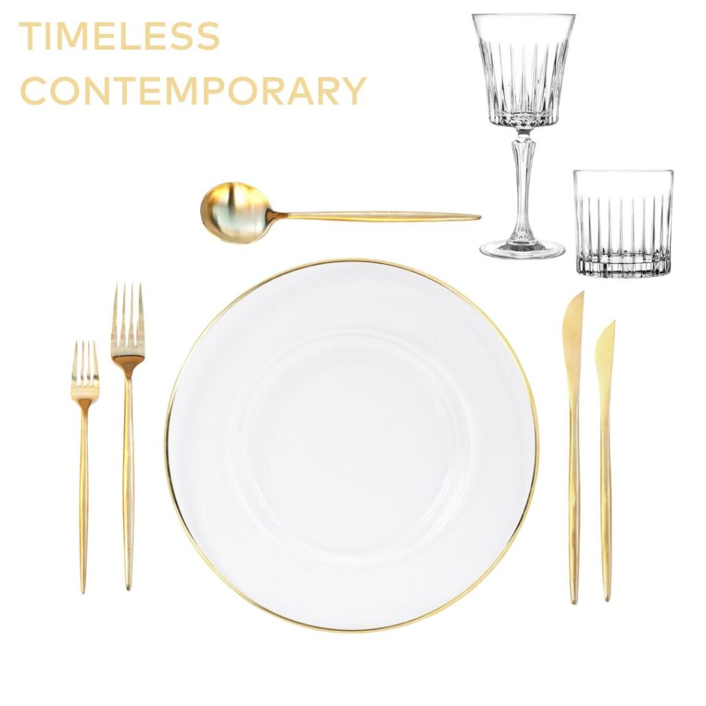 Wedding Tableware Hire - The Pretty Table - Tableware Hire