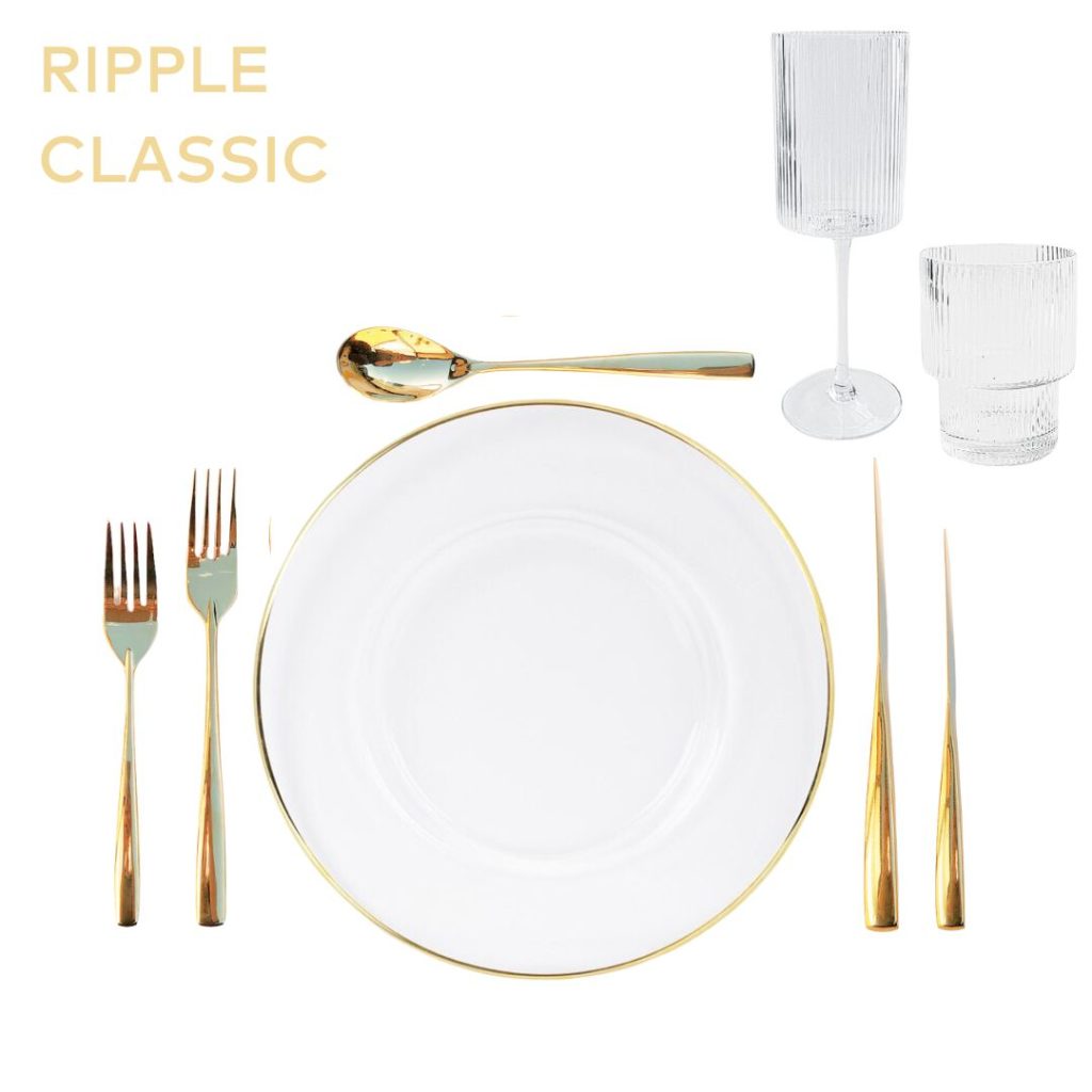 Wedding Tableware Hire - The Pretty Table - Tableware Hire