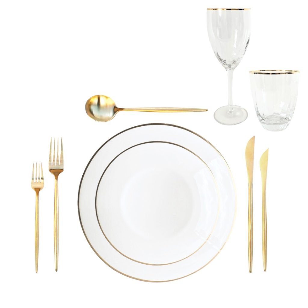 Catering Tableware Packages - The Pretty Table - Event Hire